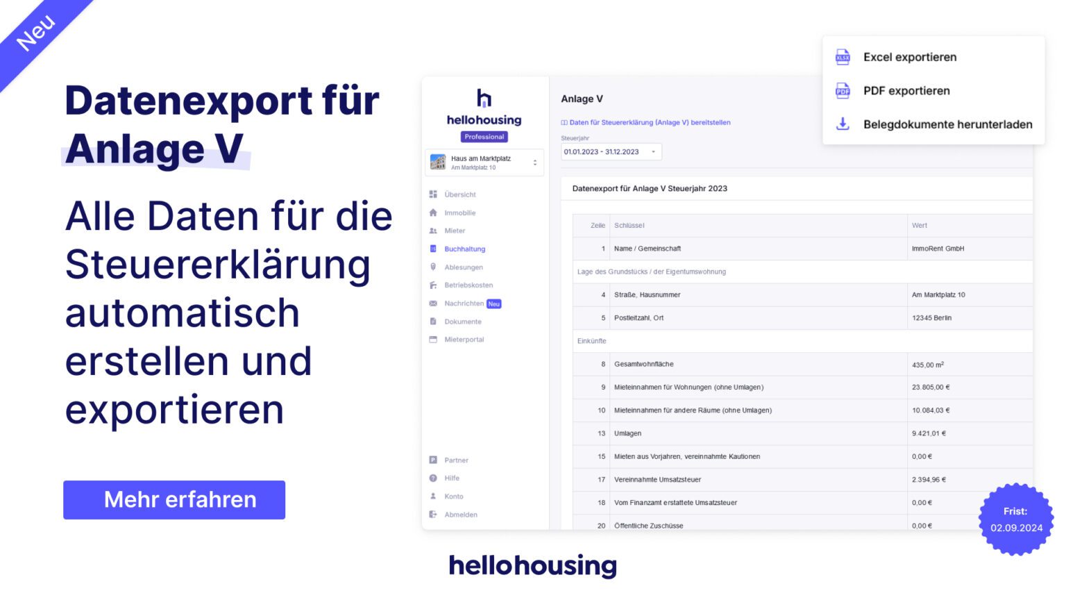 Anlage V der Einkommen­steuererklärung verstehen und richtig ausfüllen ...